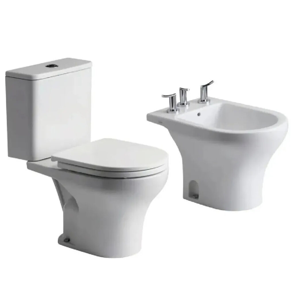 Juego Baño Sanitarios Piazza Abruzzo Inodoro Mochila Bidet – HIDRO-SAN