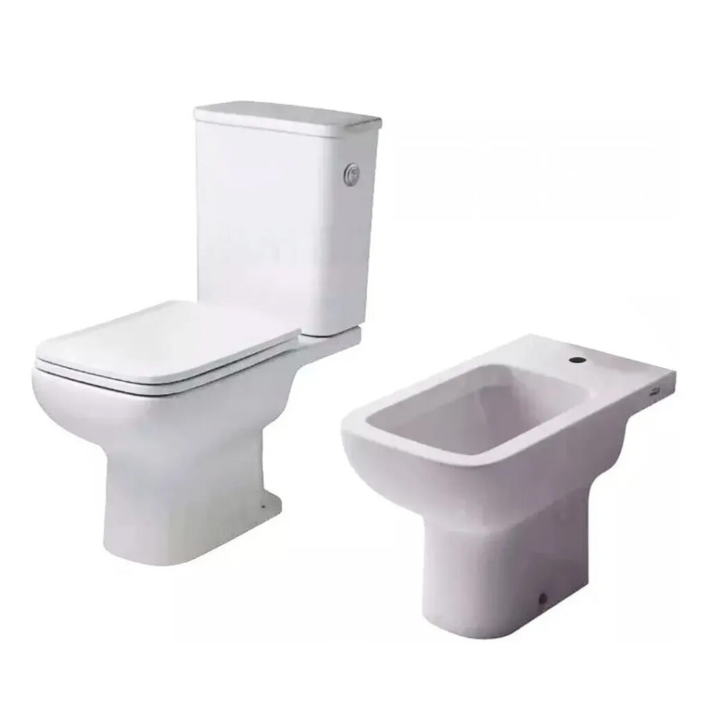 Combo Trento Ferrum Bidet Inodoro Largo Deposito Apoyo Tapa – HIDRO-SAN